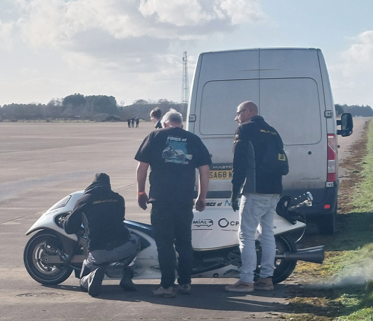 The World’s Fastest Steam Powered Bike…. | Leeds Association of Engineers